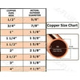 EZ-FLUID Plumbing 1-1/2" FTG X C Lead Free Short Radius Wrot Copper ...