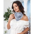 3-piece floral headscarf set, chiffon headscarf handkerchief, vintage ...