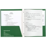 Five Star Pocket and Prong Paper Folder, Forest Green (340020C-WMT22 ...