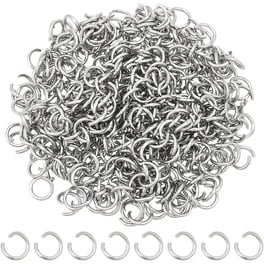 Jewelry Making Supplies Assorted Size Metal Open Jump Rings / Split ...