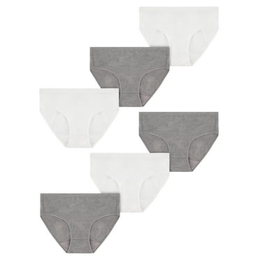 Best Fitting Panty Women's Seamless Hi-Cut Panties, 6-Pack - Walmart.com