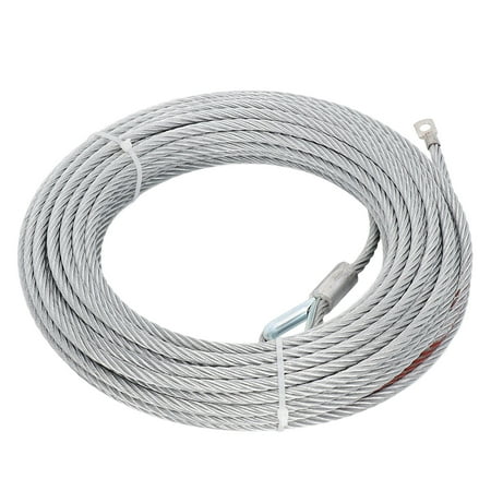 12000LBS Towing Winch Cable Stainless Steel Wire Rope 9.1mm Diameter ...