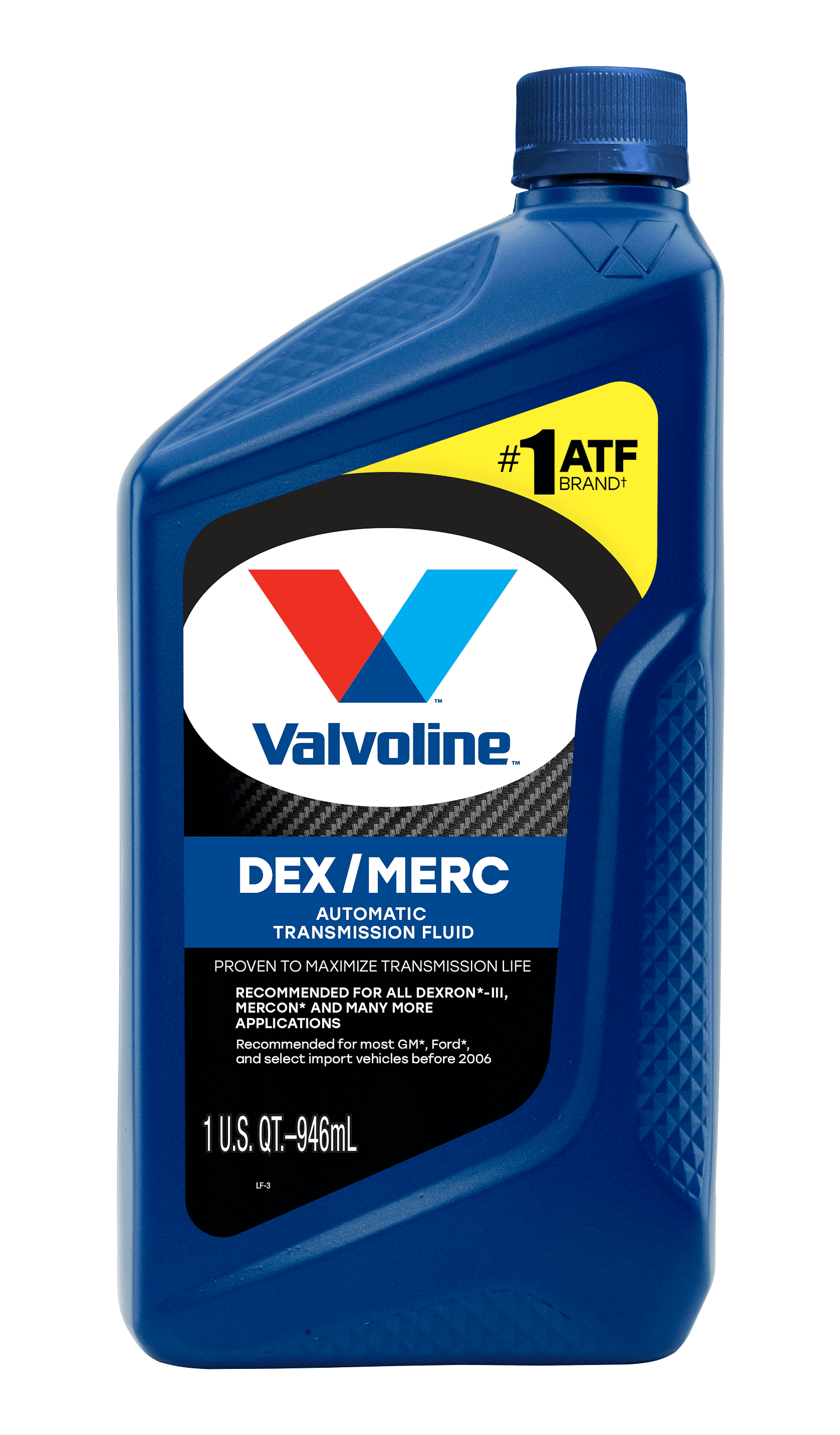 Valvoline DEX/MERC Automatic Transmission Fluid (ATF) 1 QT - Walmart.com Valvoline DEX/MERC Automatic Transmission Fluid (ATF) 1 QT - Walmart.com