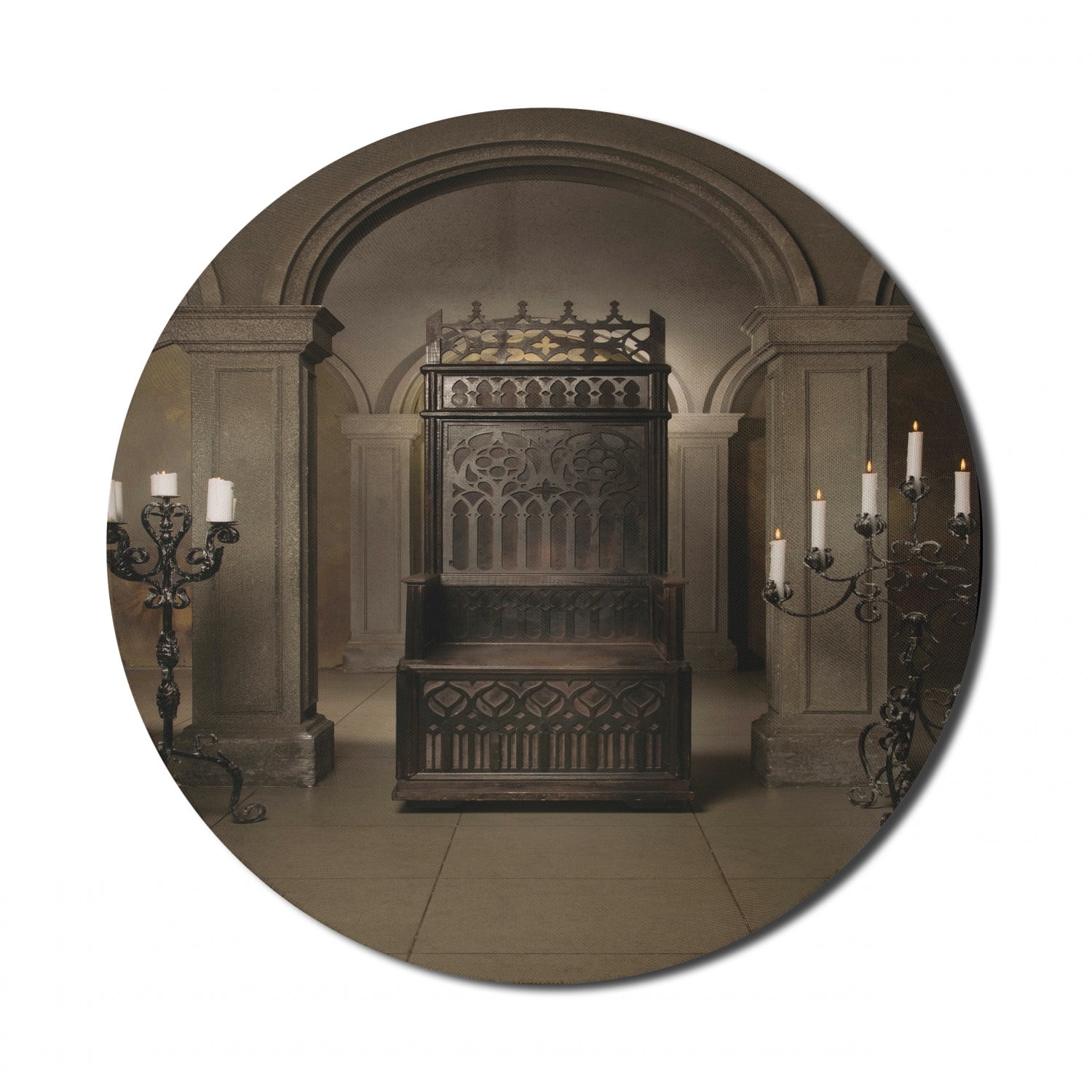 Gothic Mouse Pad for Computers, Royal in Medieval Castle Renaissance ...