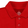 Creative Knitwear Unisex Polo Bodysuit with USA Embroidered Appliqué ...