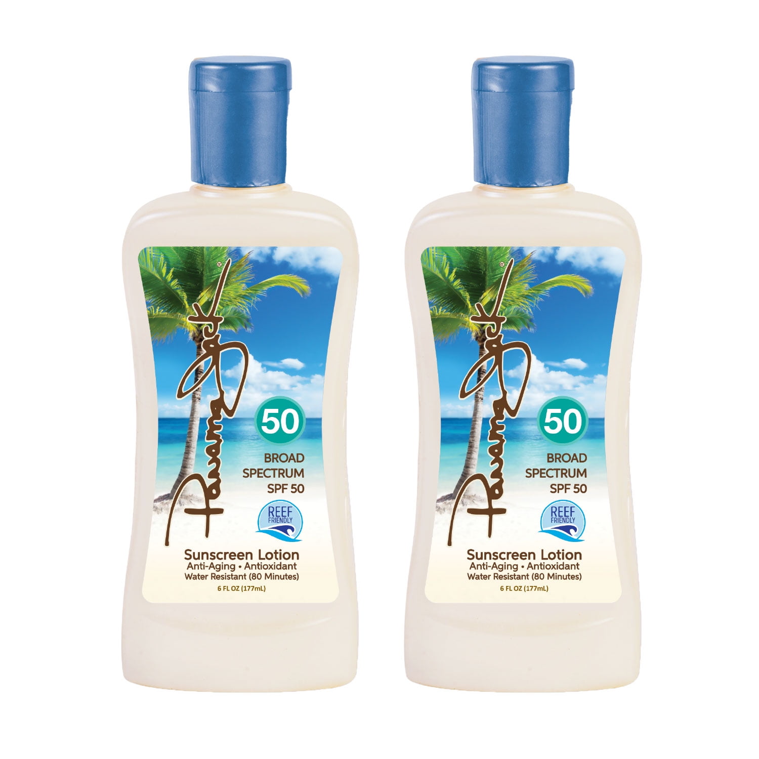 Panama Jack Sunscreen Suntan Lotion - SPF 50, Broad Spectrum UVA/UVB ...