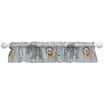 Bedtime Originals Mighty Jungle Gray Elephant/Giraffe Window Valance ...
