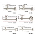 Adjustable Stair Handrail Bracket Rustproof Stainless Steel Extended ...