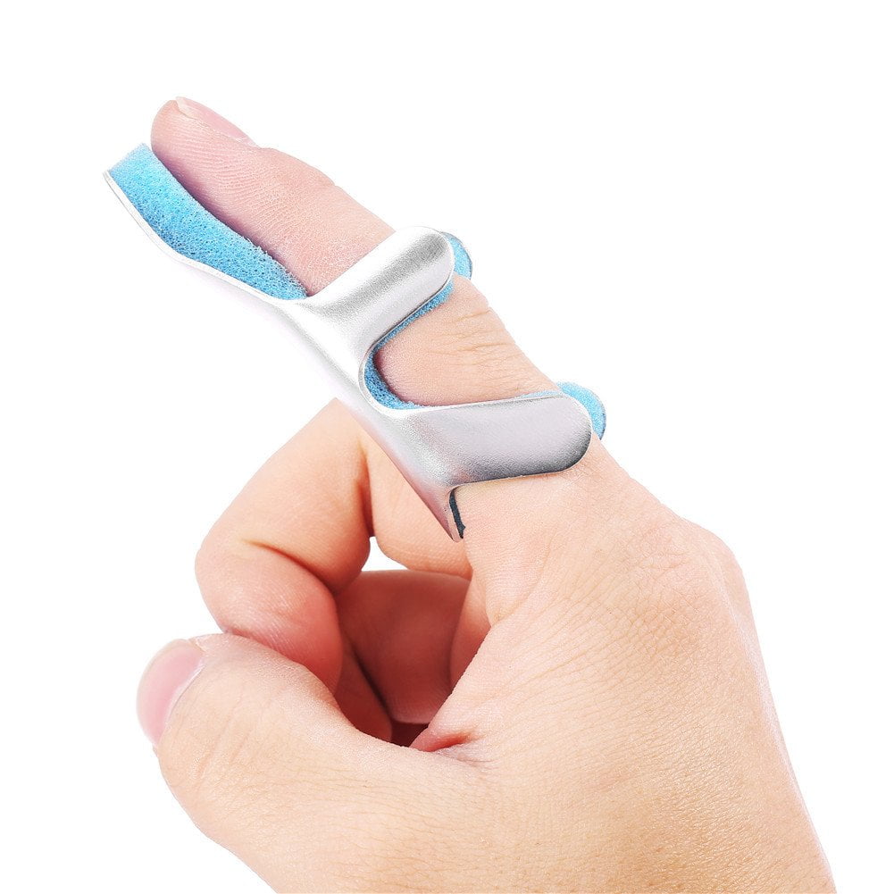 Finger Splint,3 Sizes Aluminium Finger Splint Malleable Brace Finger ...