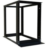 StarTech 12U 4 Post Server Equipment Open Frame Rack Cabinet w ...