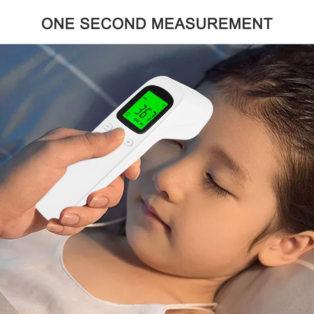 Forehead Ear Thermometer Digital Infrared Temporal Thermometer for Babies Kids Adults Instant ...