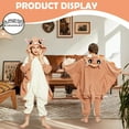 Flying Squirrel Onesie Kids CANASOUR Cosplay Animal Pajamas for Girls ...