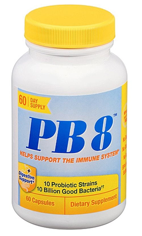 Nutrition Now - PB8 Immune Probiotic Supplement 10 Billion CFU - 60 ...