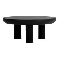 Moe's Home Collection Wunder Coffee Table Black Stone Coffee Tables ...