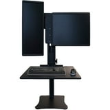 Victor Technology DC350 High Rise™ Collection Dual Monitor Sit-Stand ...