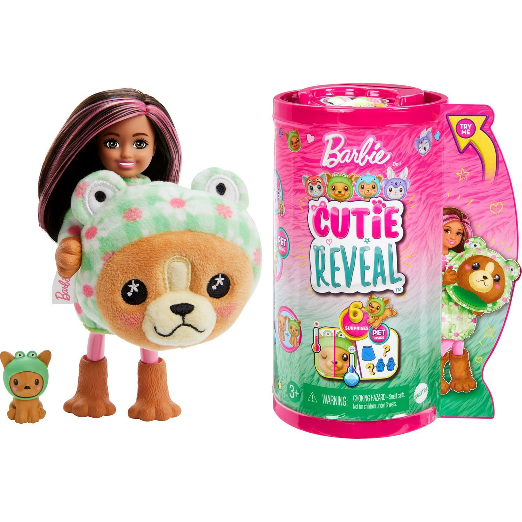 Click here for Barbie Cutie Reveal Doll - Bear prices