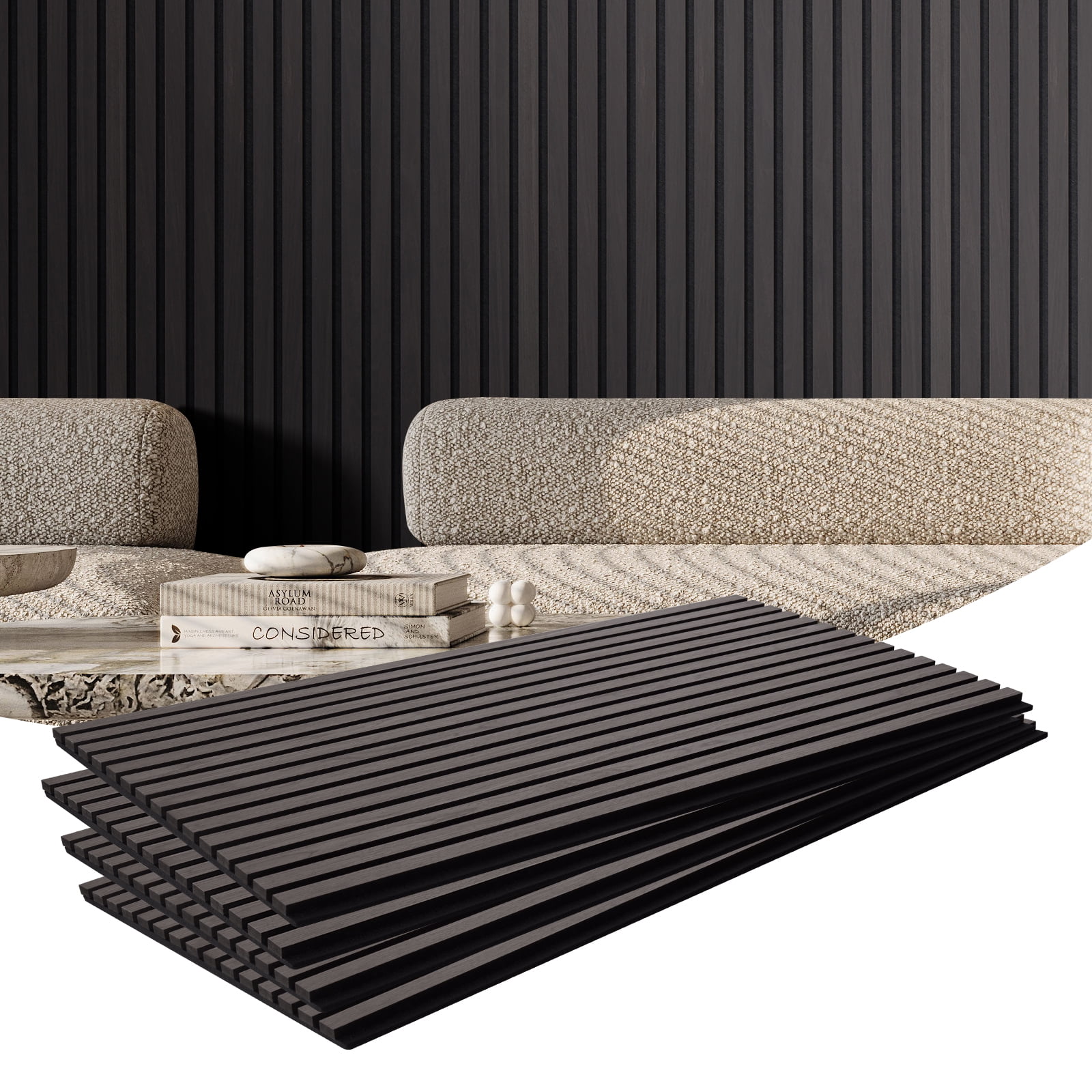 Click here for Vevor Wood Slat Acoustic Panels 23.6 X 47.2 Inch F... prices