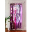 KLAVATE Indian Saree Silk Curtain Patchwork Saree Bohemian Ethnic Wall ...