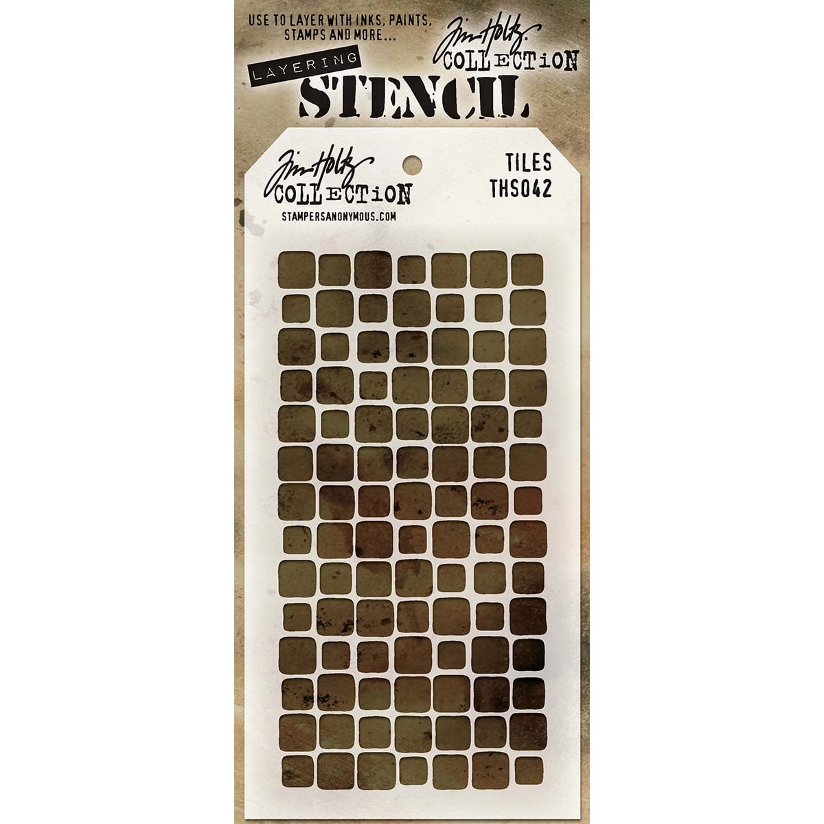 Click here for Stampers Anonymous Tim Holtz Layered Stencil 4.125... prices