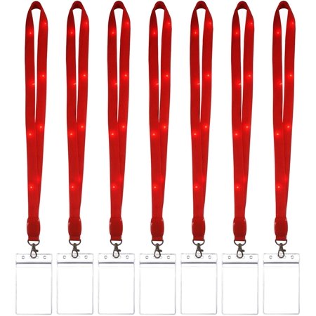 LED Lanyards for ID Badges with 3 Flashing Modes, Premium Cruise ...