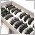 Full Thick Lashes False Eyelash Individual Foxy Eye Lift No Face Plush ...