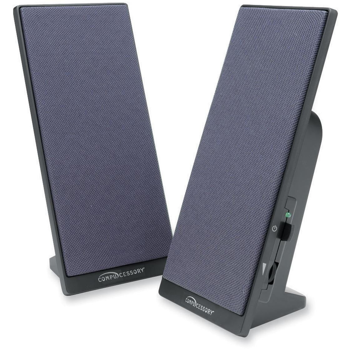 Compucessory, CCS30251, Flat Panel Full Range Speaker Set, 2, Black ...