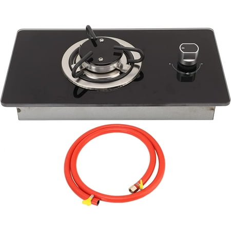 RV Gas Stove, RV Cooktop Single Burner 1.8Kw Power Stepless Adjustable ...