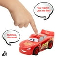 Disney Pixar Cars Track Talkers Lightning McQueen Talking Toy Car 5.5 ...
