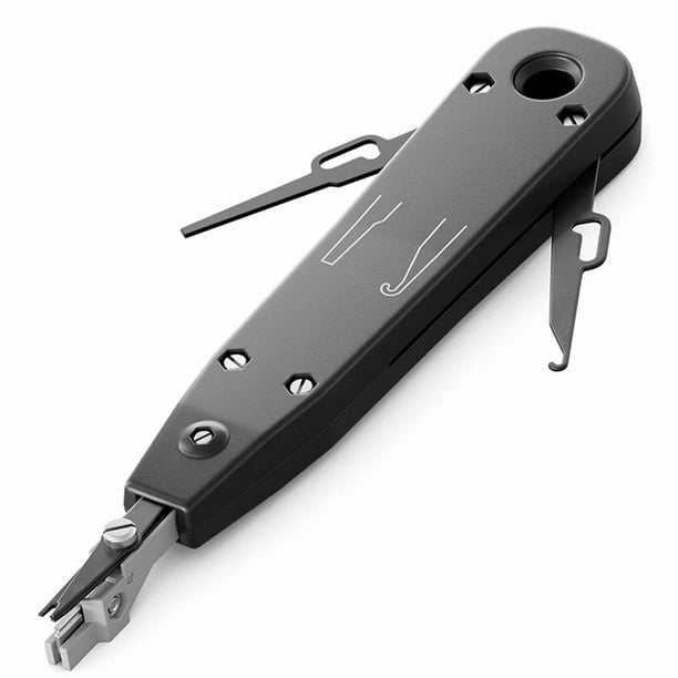 Punch Down Tool 110 Wire Cutter Knife Telecom Pliers For Rj45 Keystone ...
