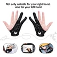 XPPen Digital Drawing Glove - Two-Finger Artist Glove with Cute Cat ...