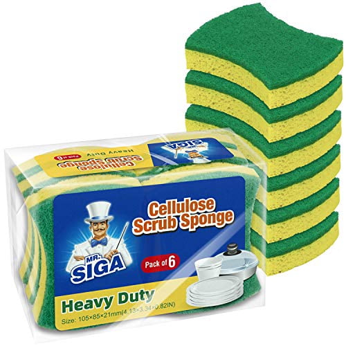 Click here for Mr. Siga Heavy Duty Cellulose Scrub Sponge  Dual-S... prices