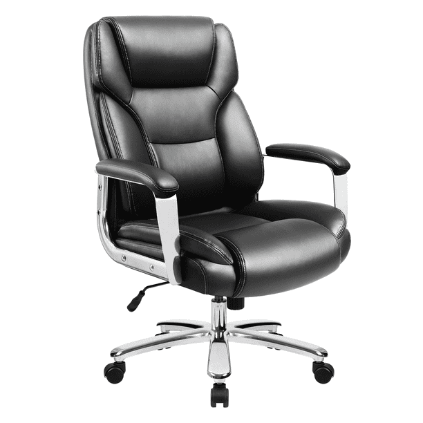 Lacoo Big and Tall Executive Chair High-Level Thick Padded Ergonomics ...