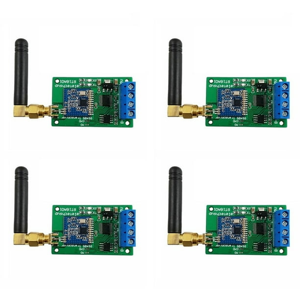 4X 868M Multifunctional Wireless RS485 Bus RF Serial Port UART ...