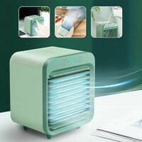 Mini portable air conditioner desktop water cooling fan USB ...