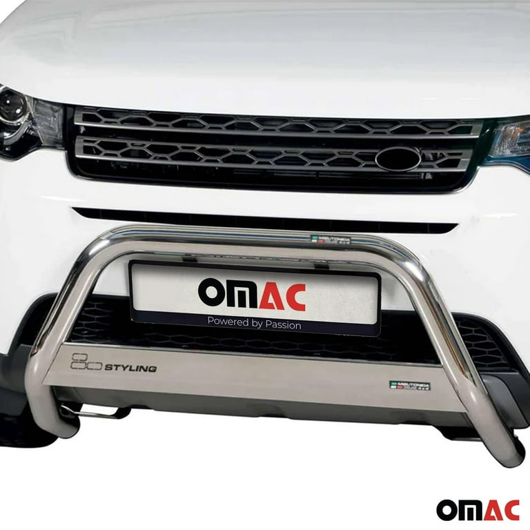 Omac Bull Bar for Land Rover Discovery Sport 2018 2020 Stainless Steel Silver