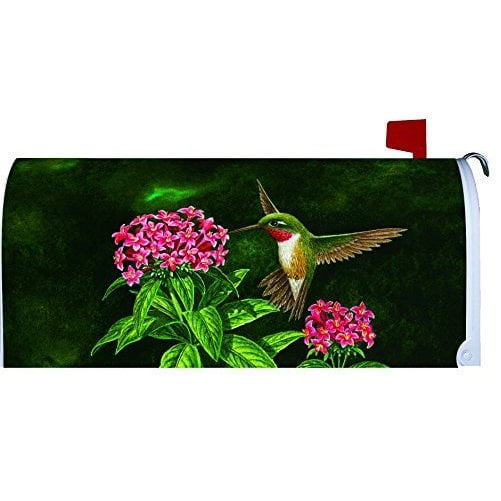 "Welcome Hummingbird" - Mailbox Makover Cover - Vinyl with Magnetic ...