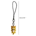 ANXPTIME Cute Cat Pendant Phone Chain Strap Lanyard Kitten Keychain ...
