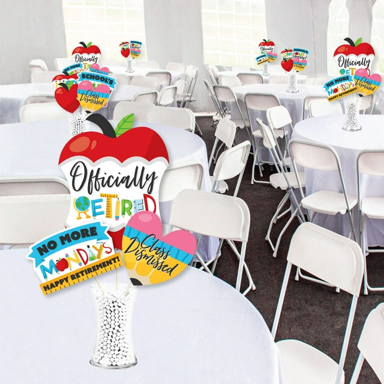 Teacher Retirement Decoration Ideas | Shelly Lighting