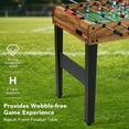 Naipo 48 in Foosball Table Competition Sized Game Table for Home Game ...
