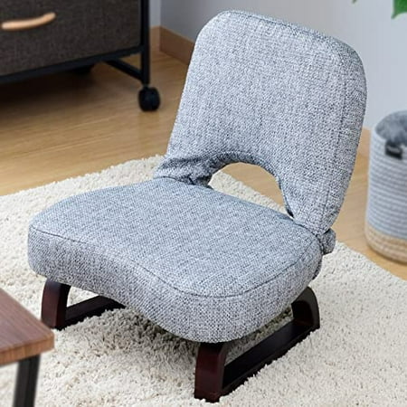 [Yamazen] Legless Chair Compact Tatami Chair Cross-legged Legless Chair ...