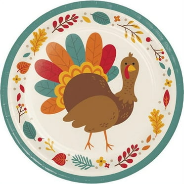 American Greetings Thanksgiving 36-Count Paper Dinner Plates - Walmart.com