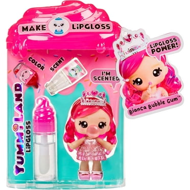 Yummiland Large Doll + Lipgloss Pet- Rory Blueberry, Ages 4+ - Walmart.com