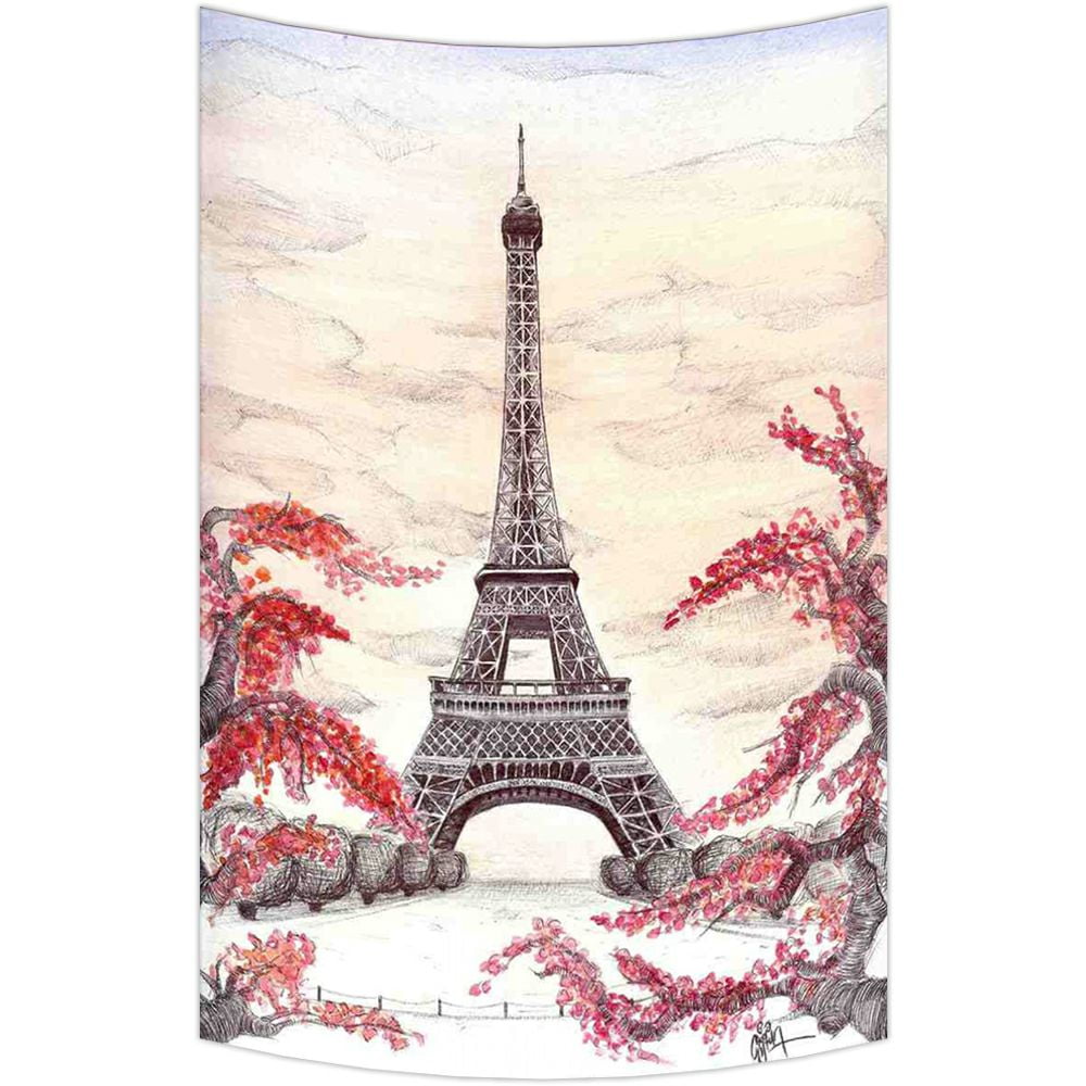 Home & Living Home Decor Wall Decor Academia Art Vintage Paris Eiffel ...