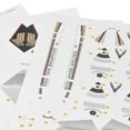 tapdra 1:120 Paper A380 Singapore Airlines Airplane Model, Unassembled ...