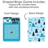Big Dot of Happiness Yeti to Party - Bingo Cards and Markers ...