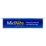 MidNite Fast Acting Non-Drowsy Nighttime Pills, Drug-free Sleep Aid ...