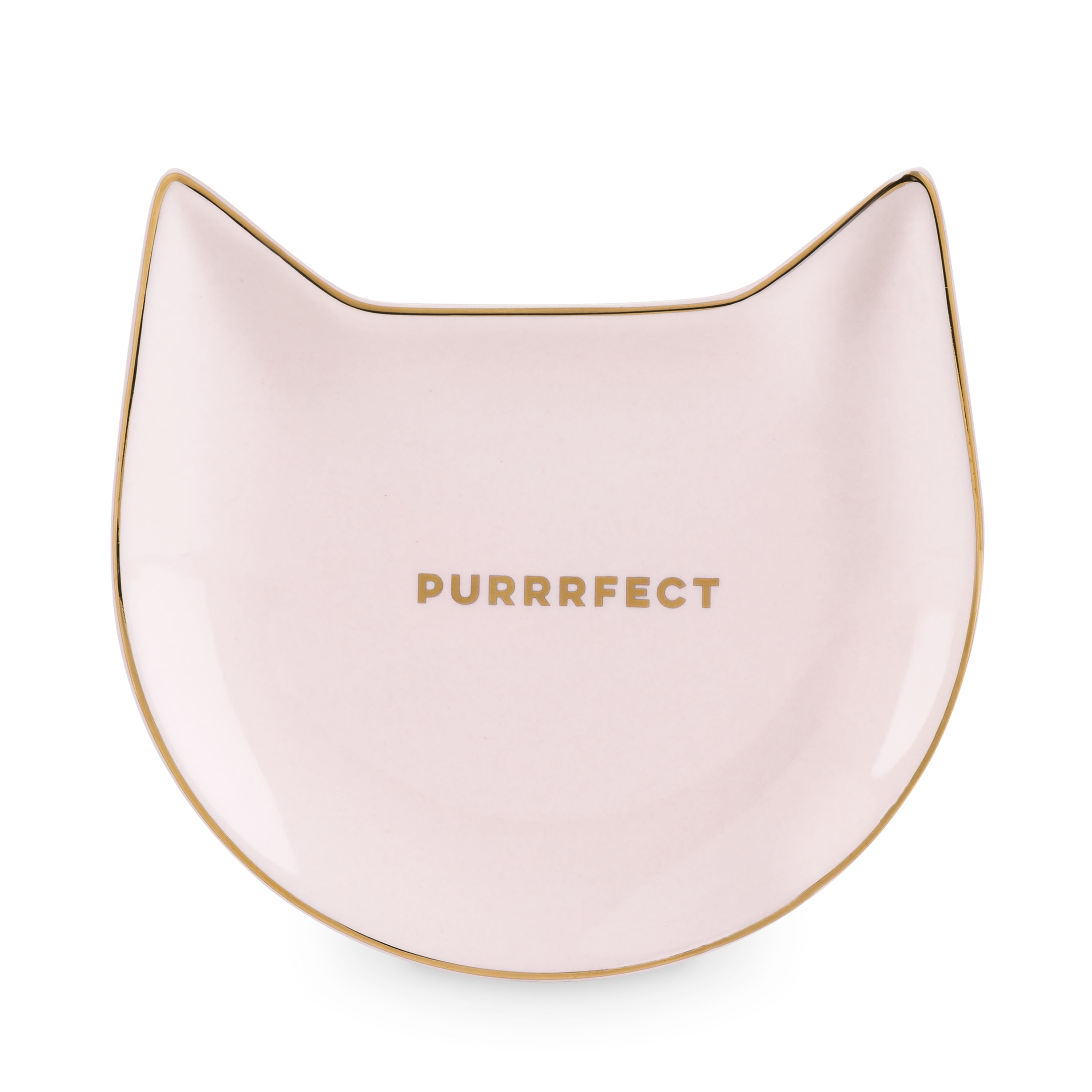 Pinky Up "Purrrfect" Pink Cat Tea Tray - Walmart.com