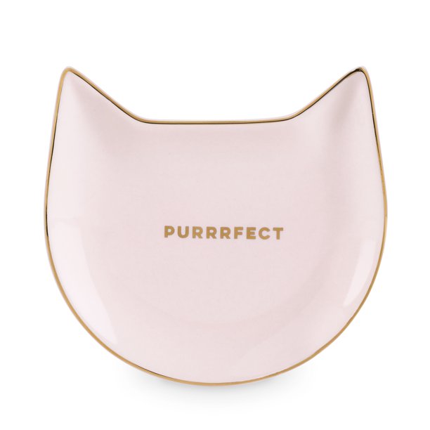 Pinky Up "Purrrfect" Pink Cat Tea Tray - Walmart.com