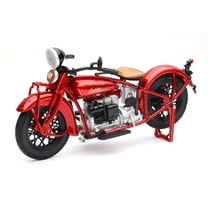 New Ray 1/12 Scale Diecast Collection: 1930 Indian 4 Red Motorcycle ...
