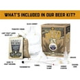 Craft A Brew Light Lager Beer Making Kit, 1 Gallon Home Brewing Set ...
